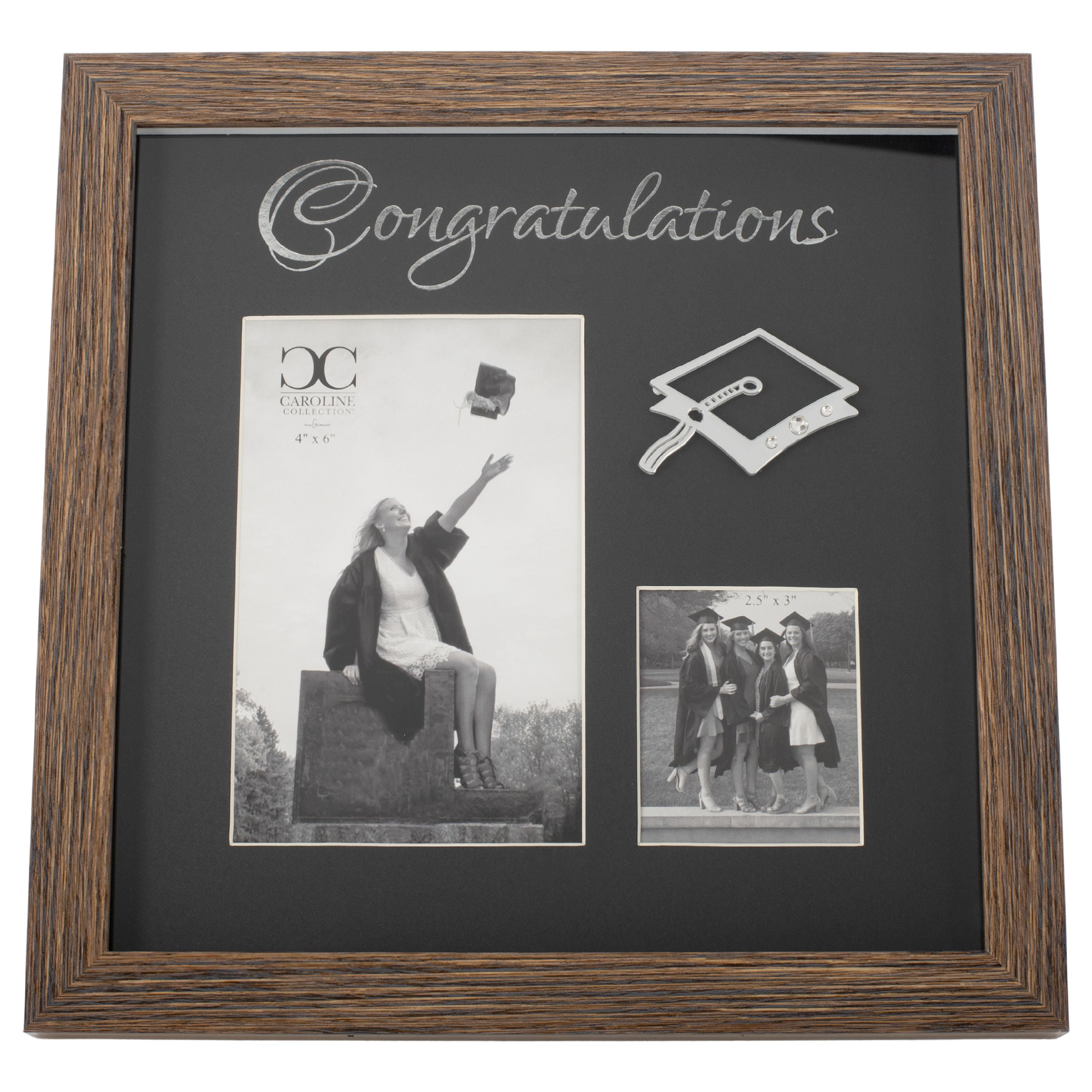 Congratulations Graduation Natural Brown 10 inch Acrylic Wall and ...