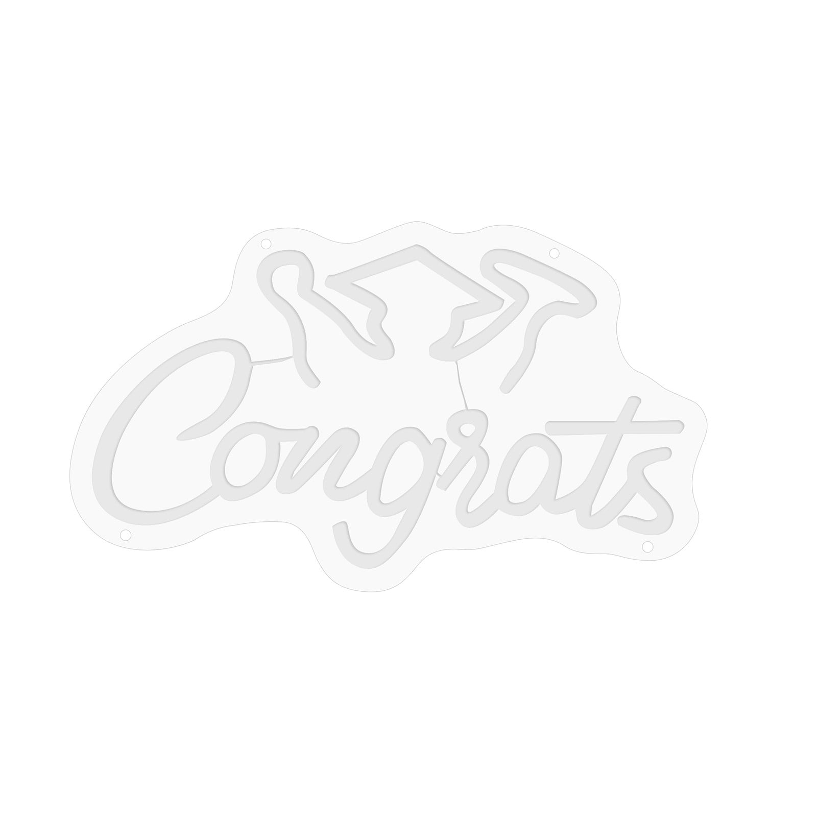 Congratulations Graduation Season Neon Sign Graduation Party Decoration ...