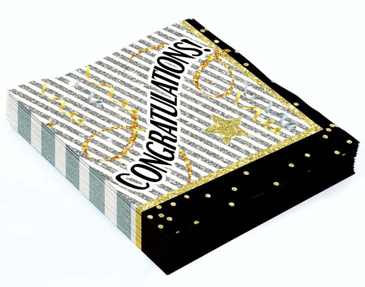 Congratulations Luncheon Napkin (16 Count) - Walmart.com