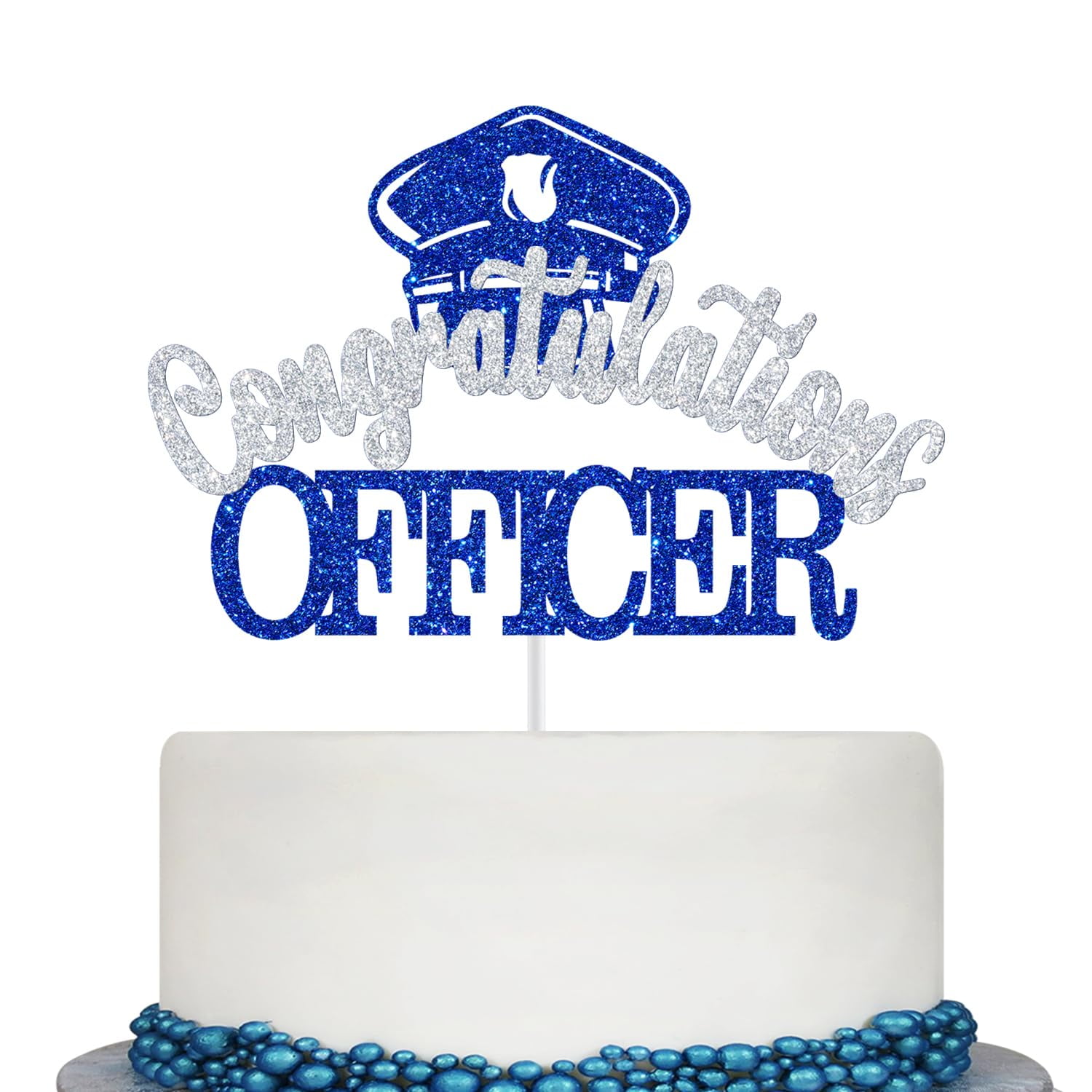 Congratulations Officer Cake TWE5 Topper, Police Officer Graduation ...