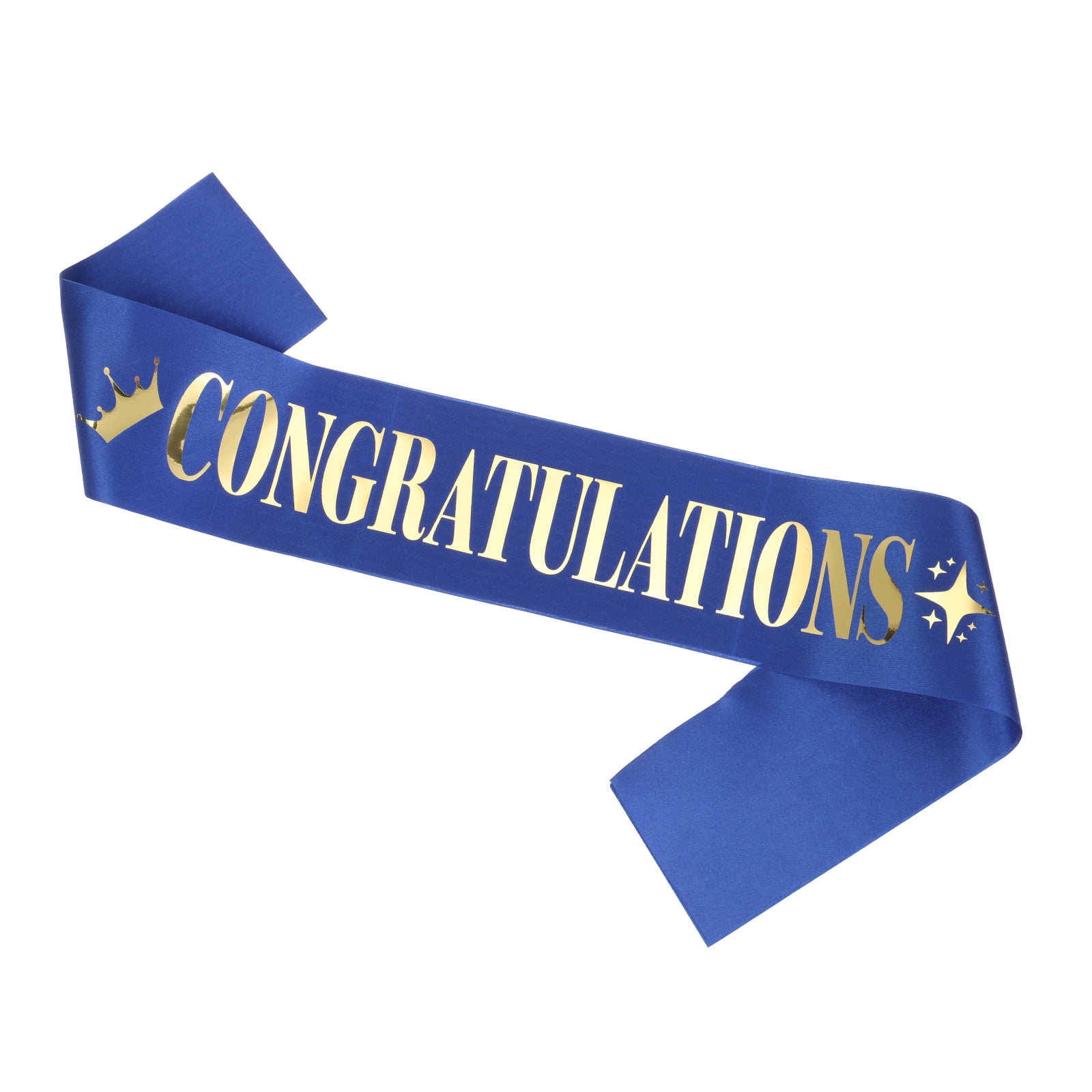 Congratulations Sash for Women Graduation Party Birthday Decor Blue ...