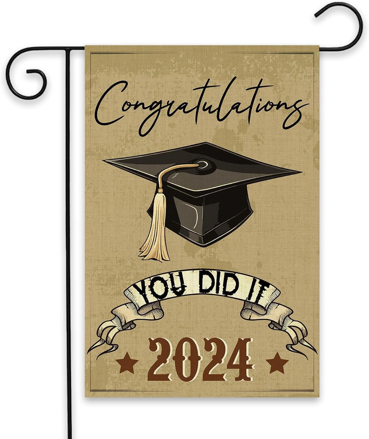 Congratulations You Did It Garden Flag Class of 2024 Graduation Yard ...