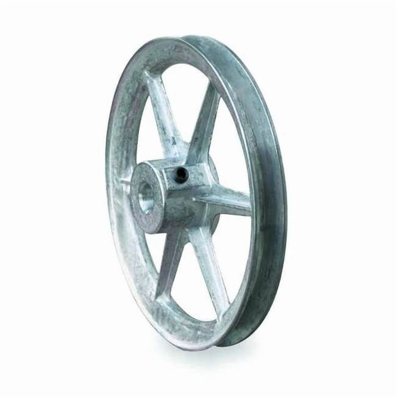 1/2 in Fixed Bore 1 Groove Standard V-Belt Pulley 6 in OD CA0600X050 ...