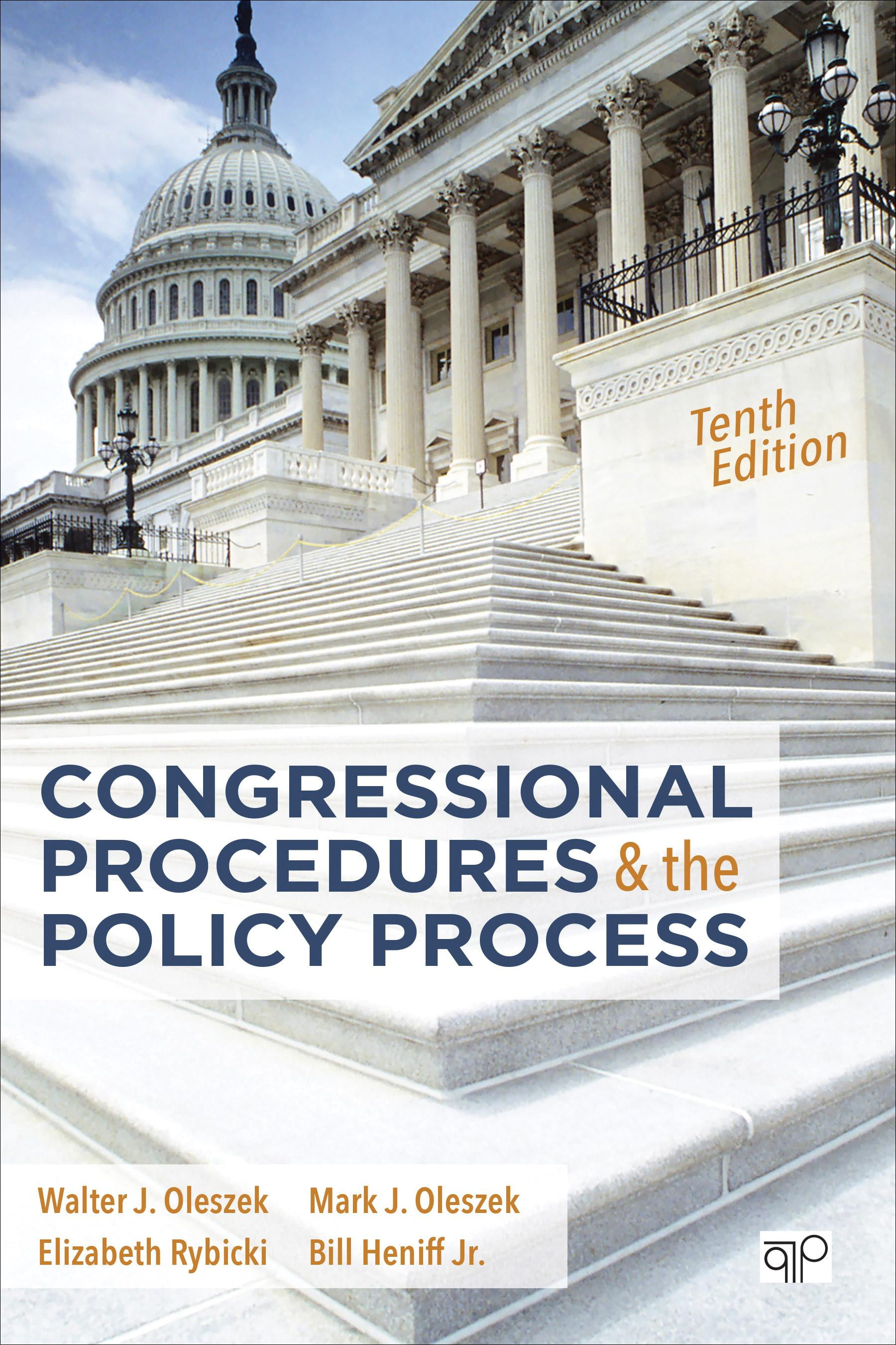 Congressional Procedures and the Policy Process (Paperback) - Walmart.com