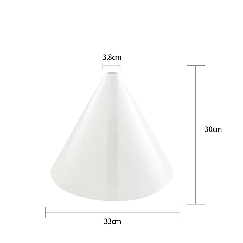 Conical Diffuser Photography Props Light Softbox Portable Assembly Prop ...