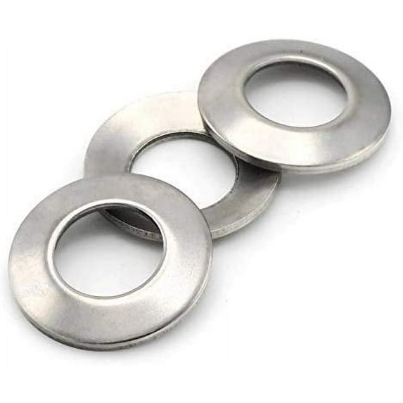 Conical Disc Spring Cup 18-8 Stainless Steel 1/4" Qty 100 - Walmart.com
