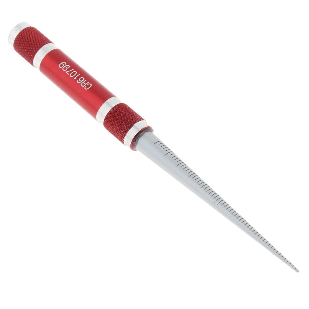 Conical Feeler Gauge Taper Bore Gauge Hole Size Ruler 1-6.5mm Zinc ...