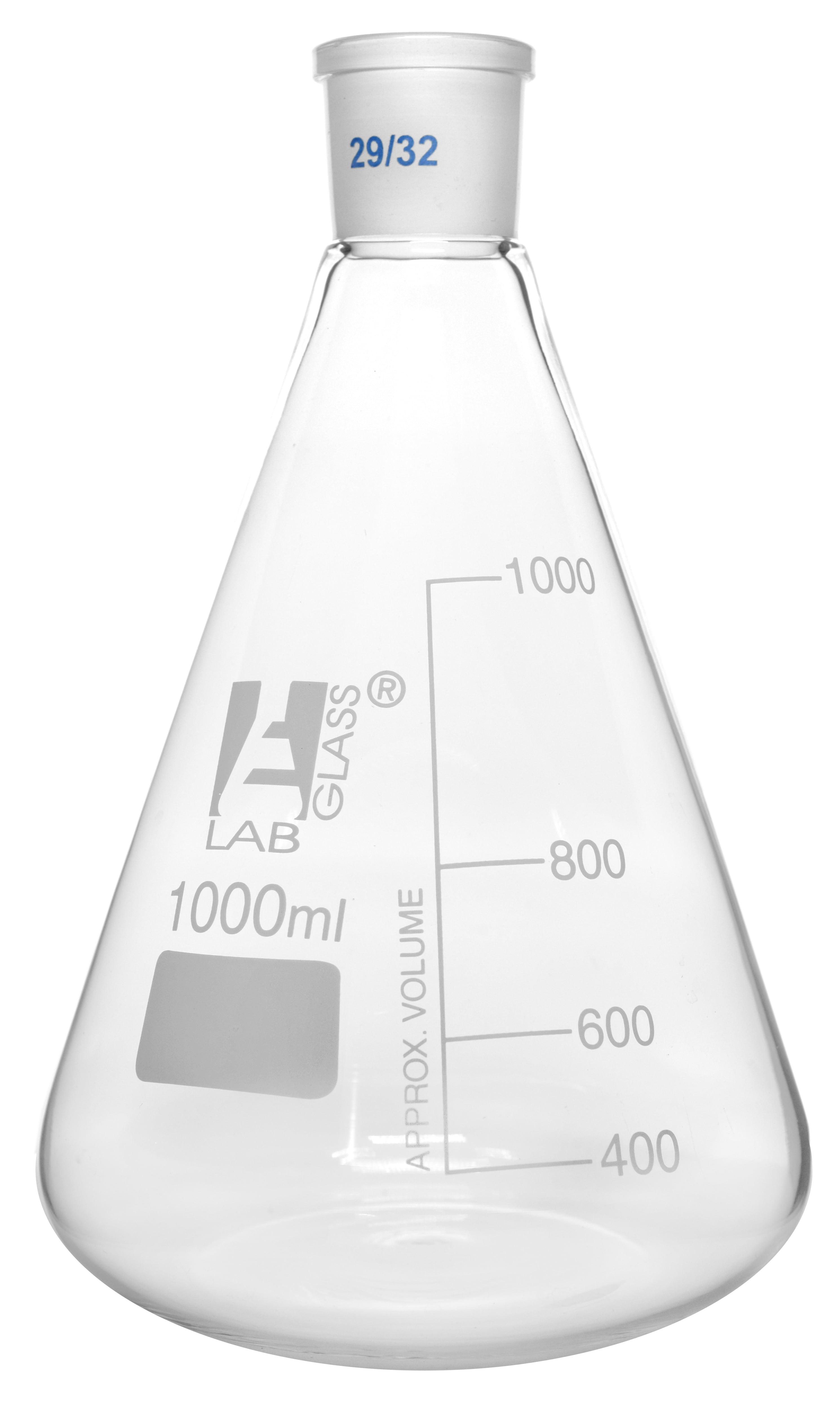 Conical Flask, 1000ml - With Interchangeable Joint, Socket Size 29/32 ...