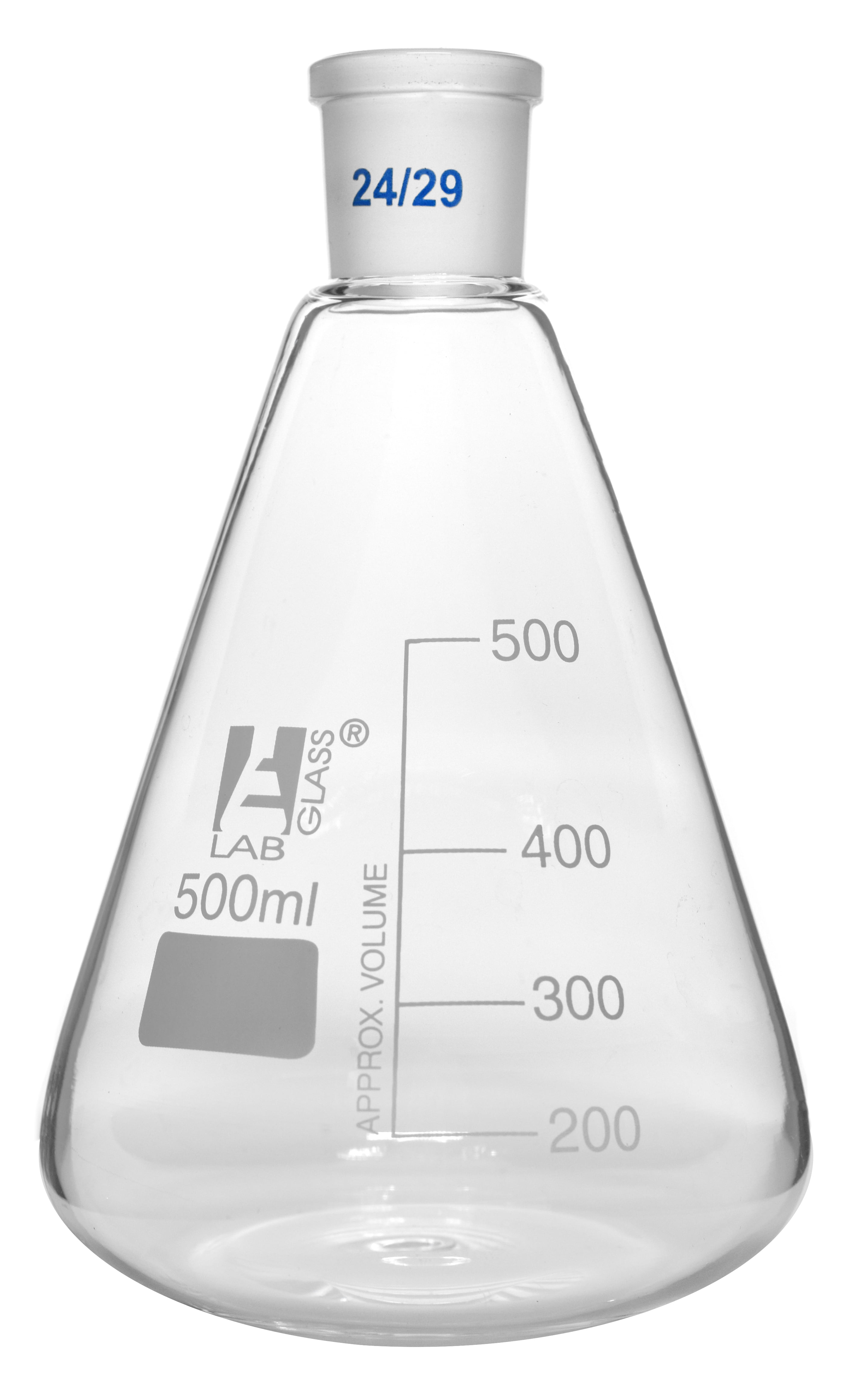 Conical Flask, 500ml - With Interchangeable Joint, Socket Size 24/29 ...