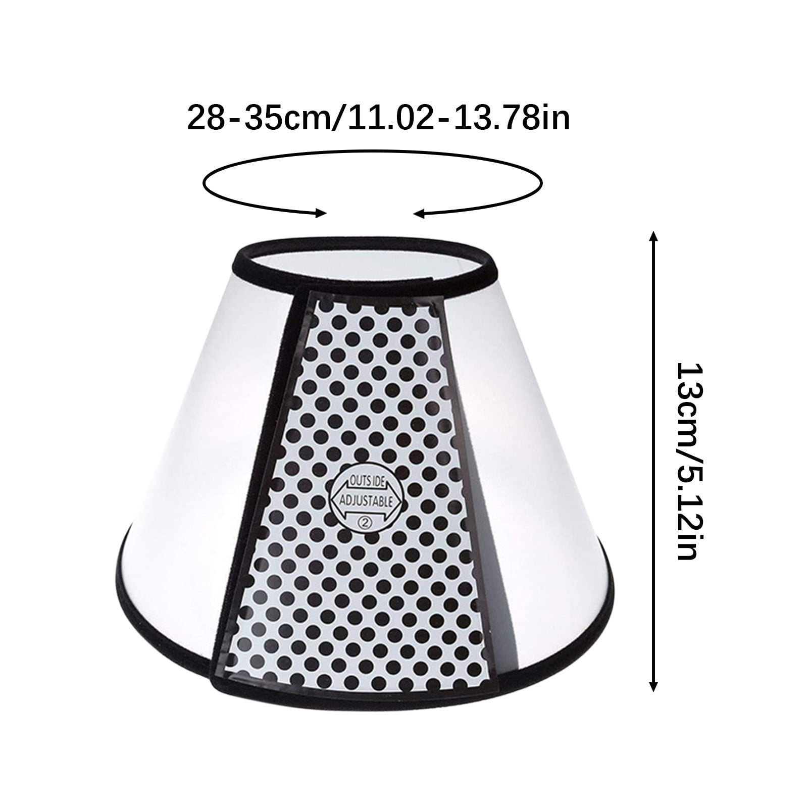 Conical Pet Cover, Universal Licking Head Guard, Waterproof Fabric ...