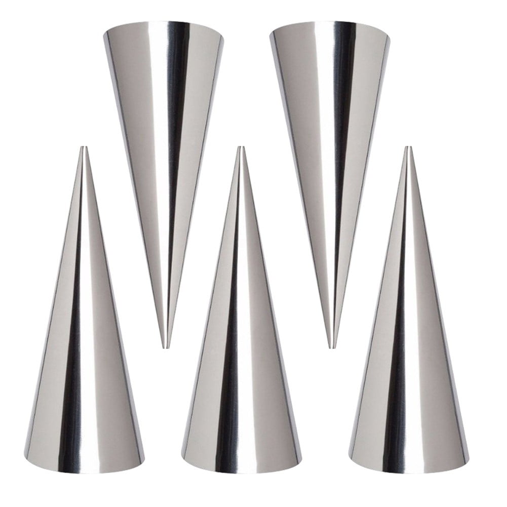 Conical Tube Cone Roll Moulds Stainless Steel Spiral Croissants Moulds ...