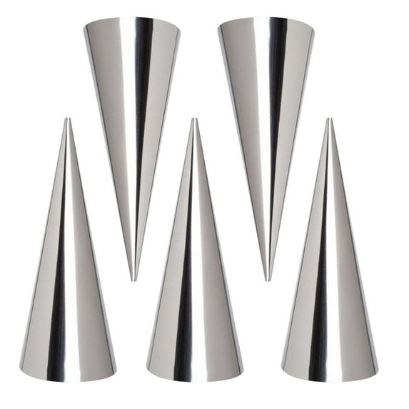 Conical Tube Cone Roll Moulds Stainless Steel Spiral Croissants Moulds ...