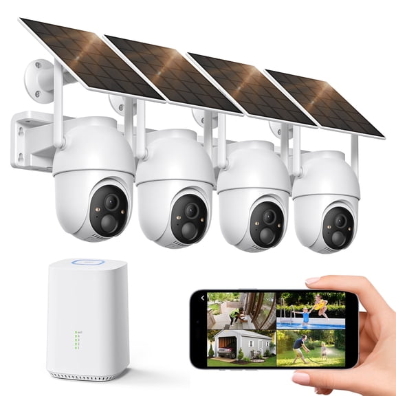 Outdoor WiFi Cameras for Home Security with Easy Installation