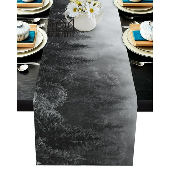 Conifer Forest Mist Jungle Arbor Coffee Table r Home r Farmhouse Rustic ...