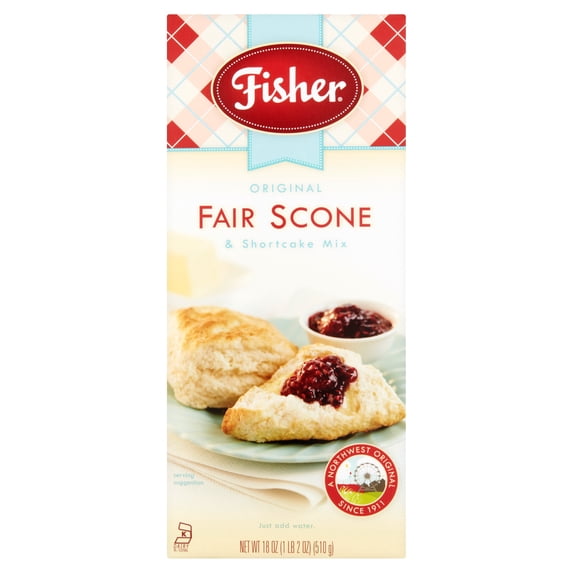 Fishers Finery Original Fair Scone and Shortcake Mix, 18 oz, Kosher ...