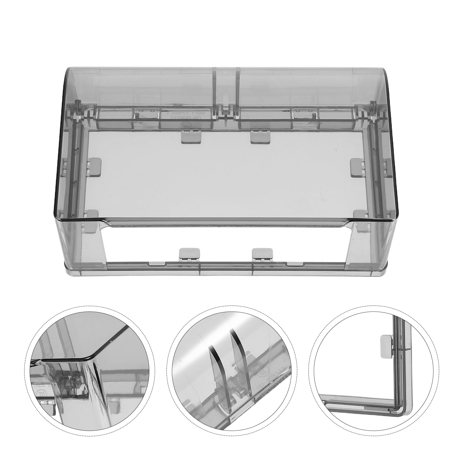 TOYMYTOY Outdoor Power Socket Cover Black Plastic 1Set - Walmart.com