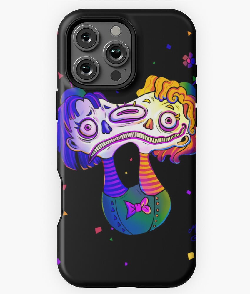 Conjoined Twin Clowns Circus Phone Case for iPhone 16 15 14 13 12 11 ...