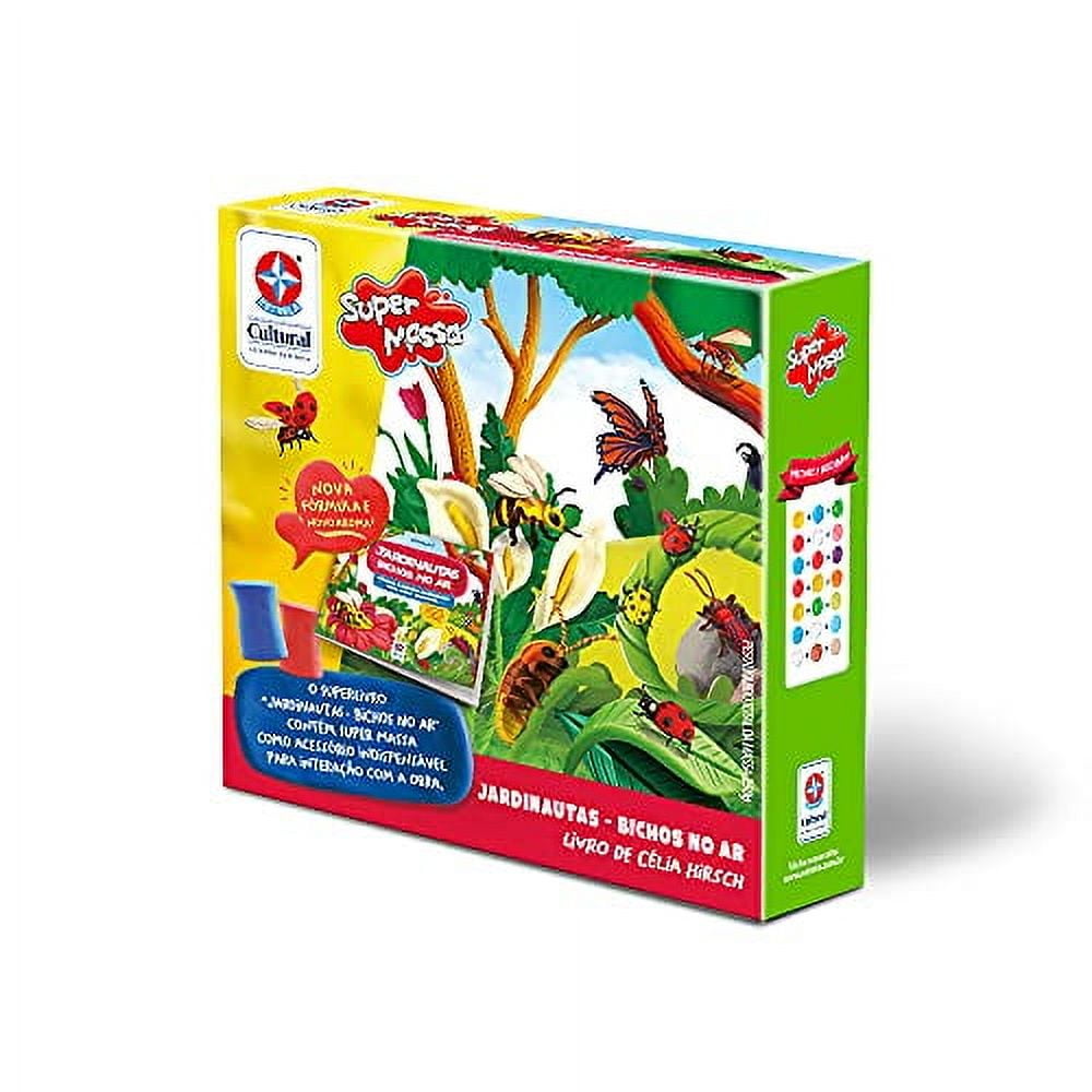 Conjunto Super Massa Com Livro Jardinautas Bichos No Ar - Walmart.com