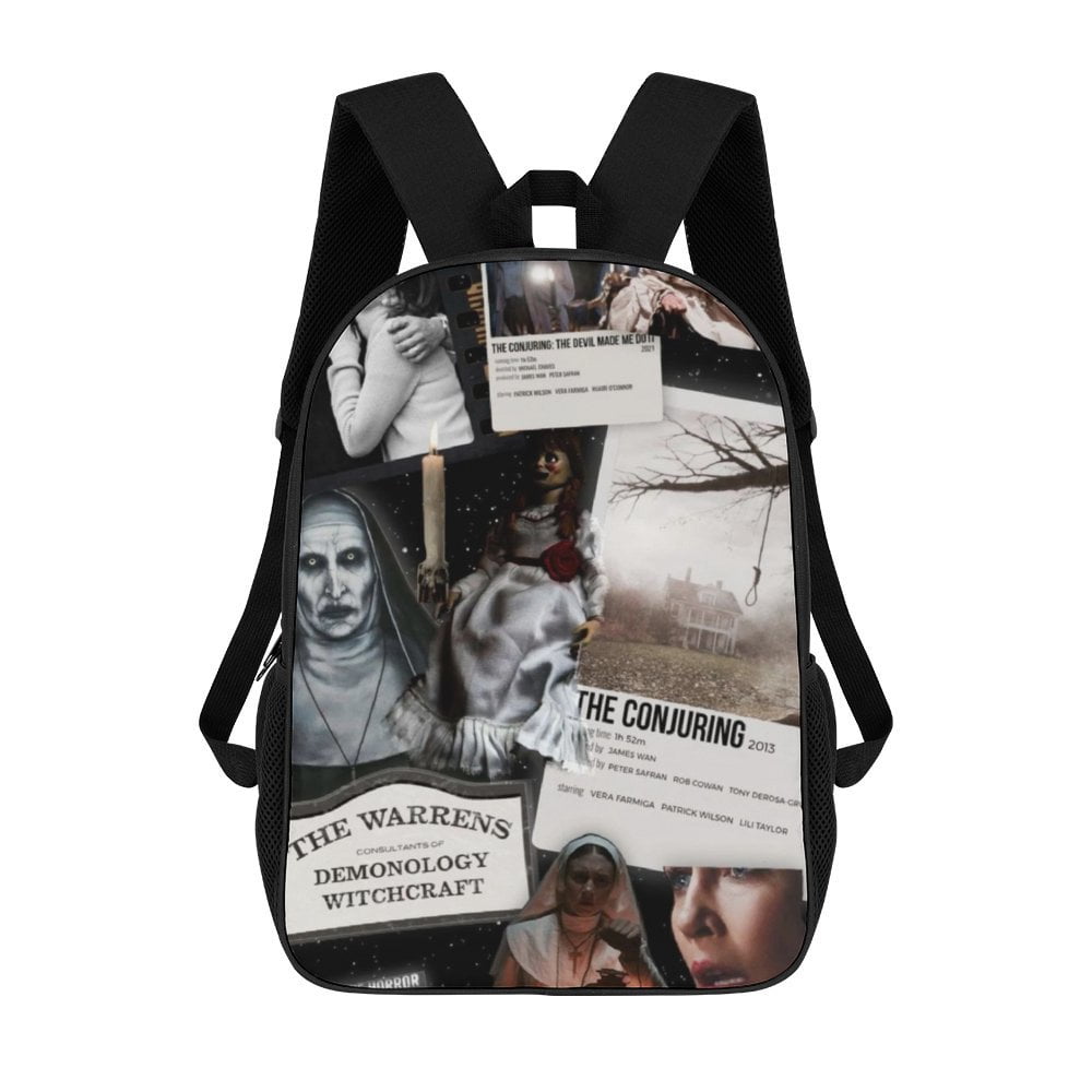 The Conjuring Backpack, Horror Movie Computer Backpack, Large Capacity ...