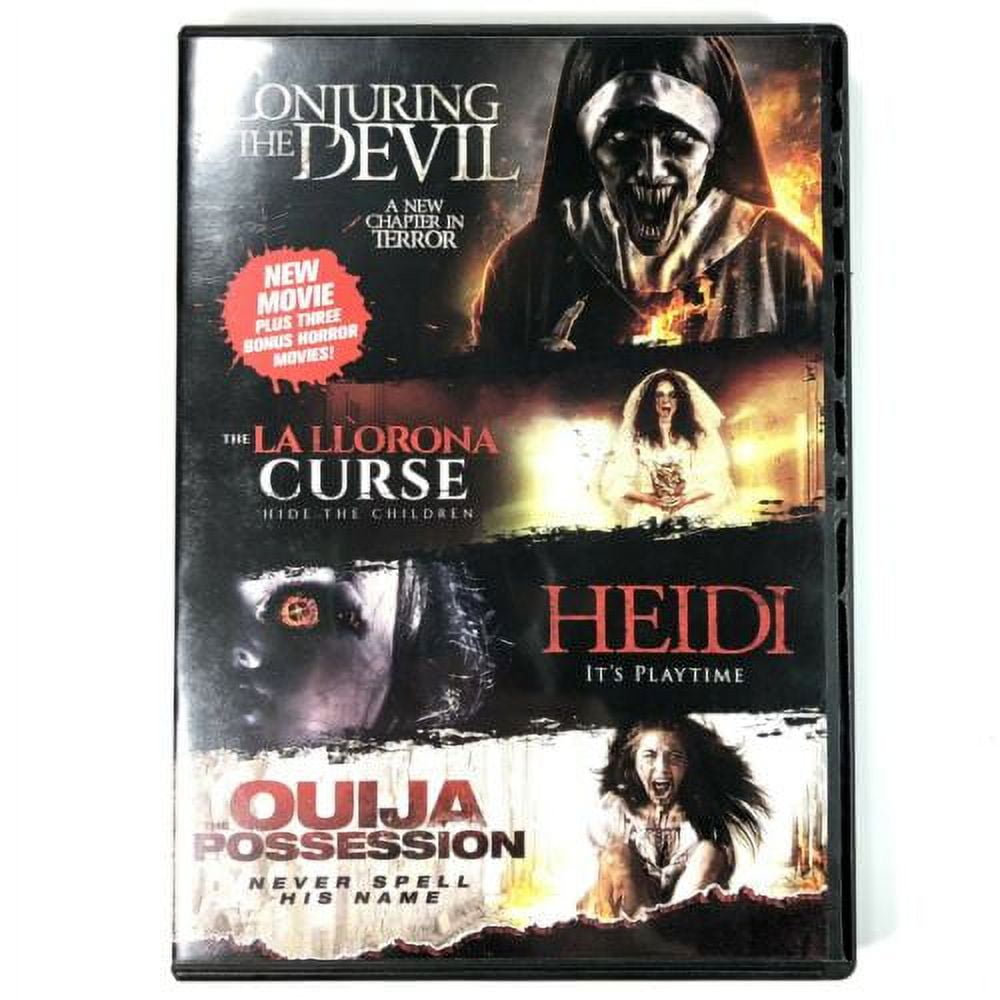 Conjuring Evil Collection - 4-Movies (DVD, 2021, Unrated) NEW - Walmart.com