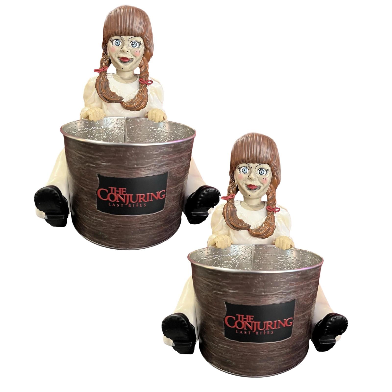 The Conjuring: Last Rites Annabelle Popcorn Bucket 2PC – Horror Movie ...