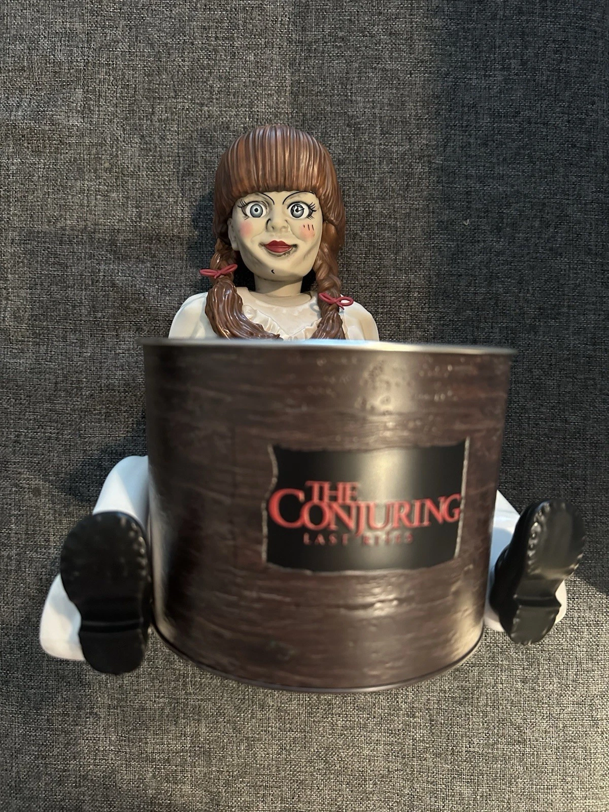 Conjuring Last Rites Annabelle Popcorn Bucket Candy Bowls Creepy Horror ...
