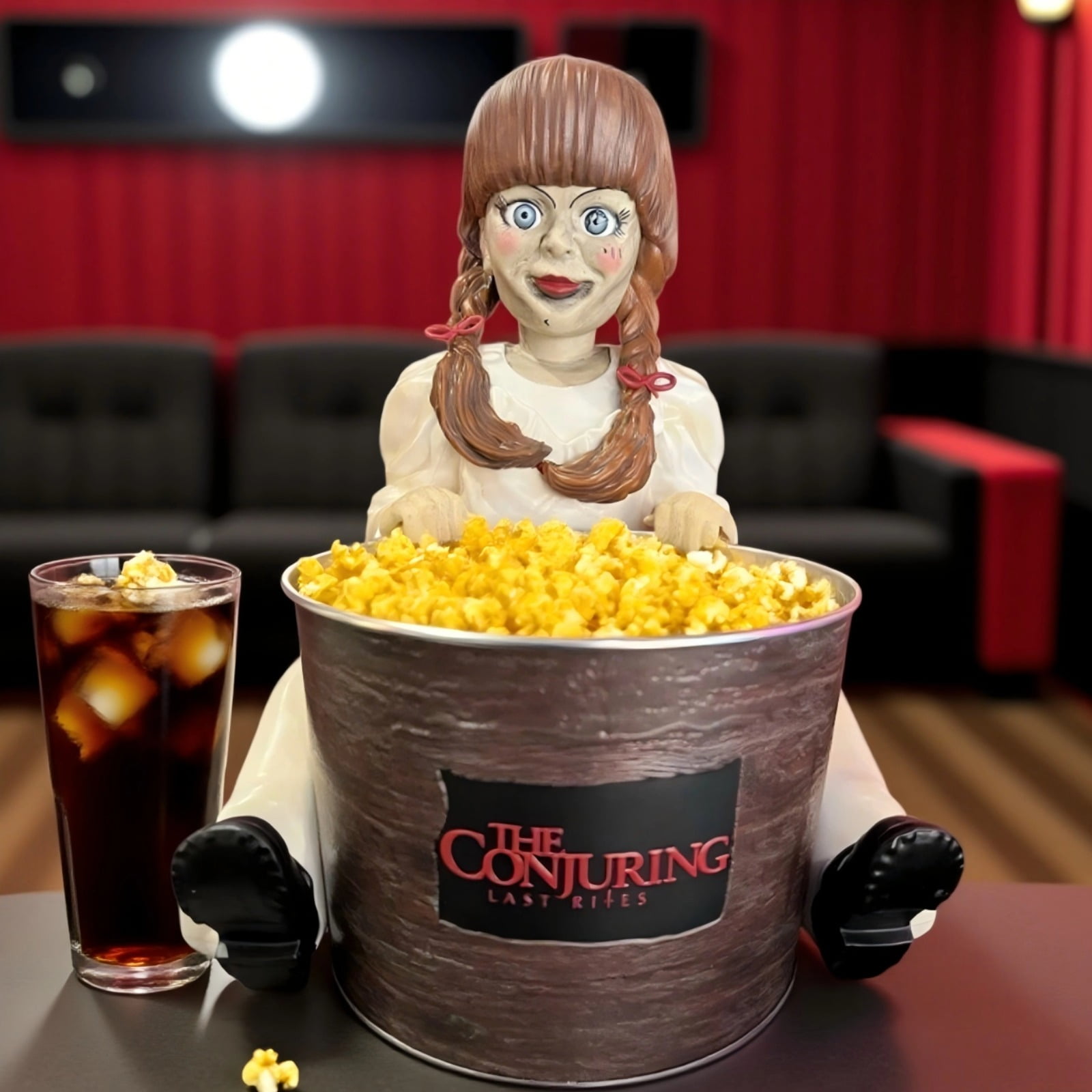 The Conjuring: Last Rites Annabelle Popcorn Bucket – Horror Movie ...