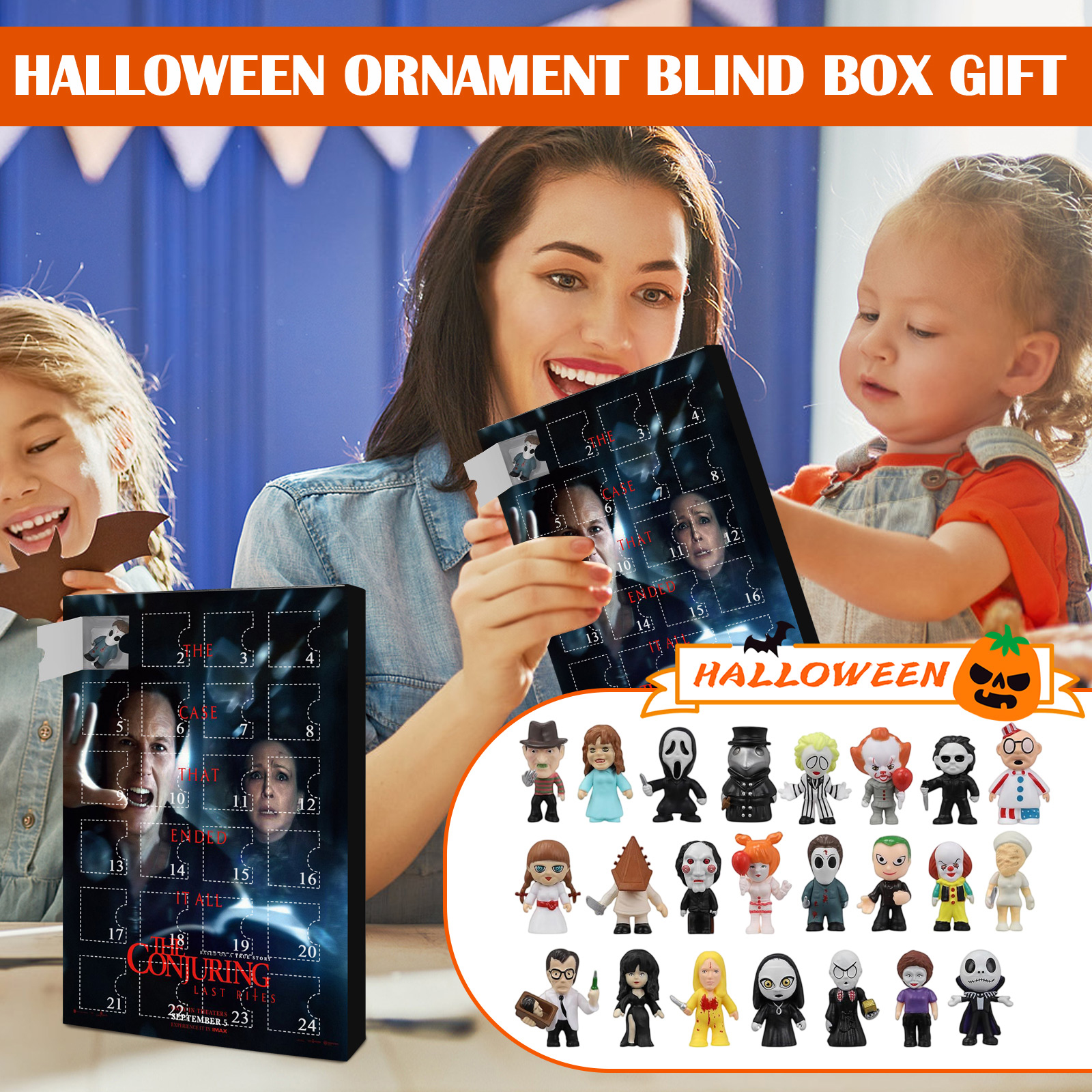 The Conjuring Universe Halloween Advent Calendar 2025 - 24 Day Horror ...