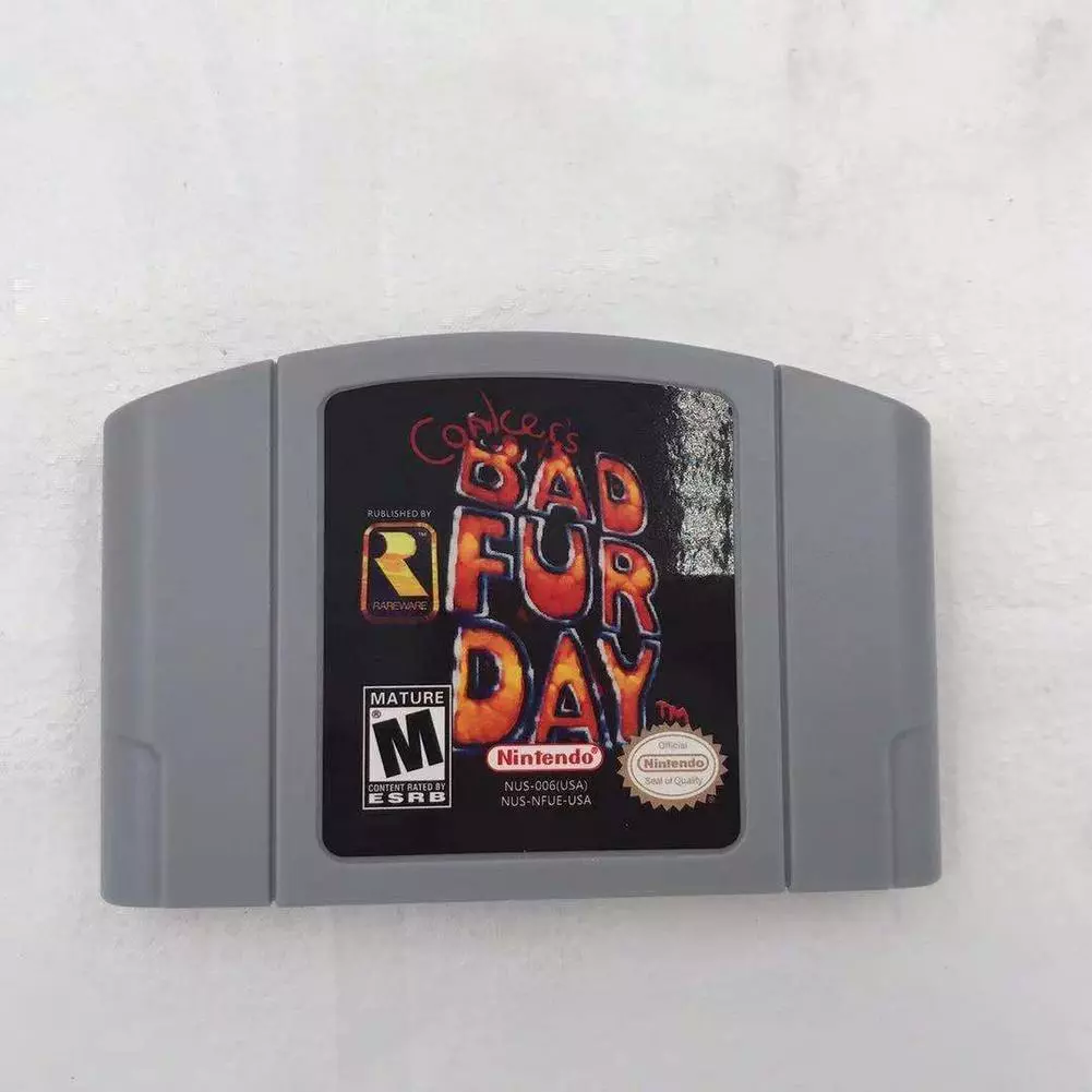Conker`s Bad Fur Day - Nintendo 64 (N64) - Walmart.com