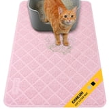 Conlun Cat Litter Mat, 24" x 17" Premium Durable PVC, Non-Slip, Less ...