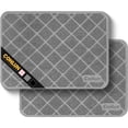 Conlun Cat Litter Mat,2Pack 24" x 17" Premium Durable PVC, Non-Slip ...