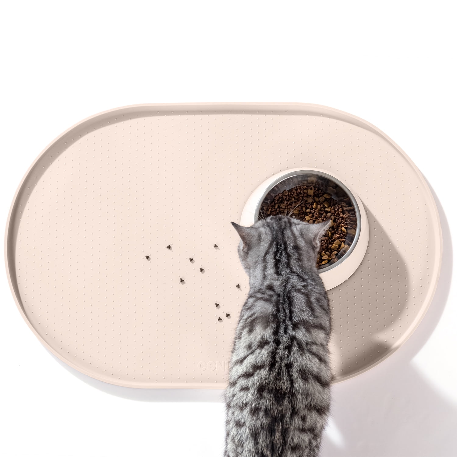 Conlun Dog Food Mat,BPA-Free Silicone Pet Food Mats for Floor ...