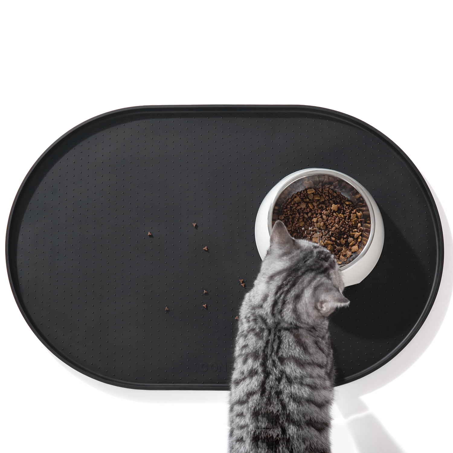 Conlun Dog Food Mat,BPA-Free Silicone Pet Food Mats for Floor ...