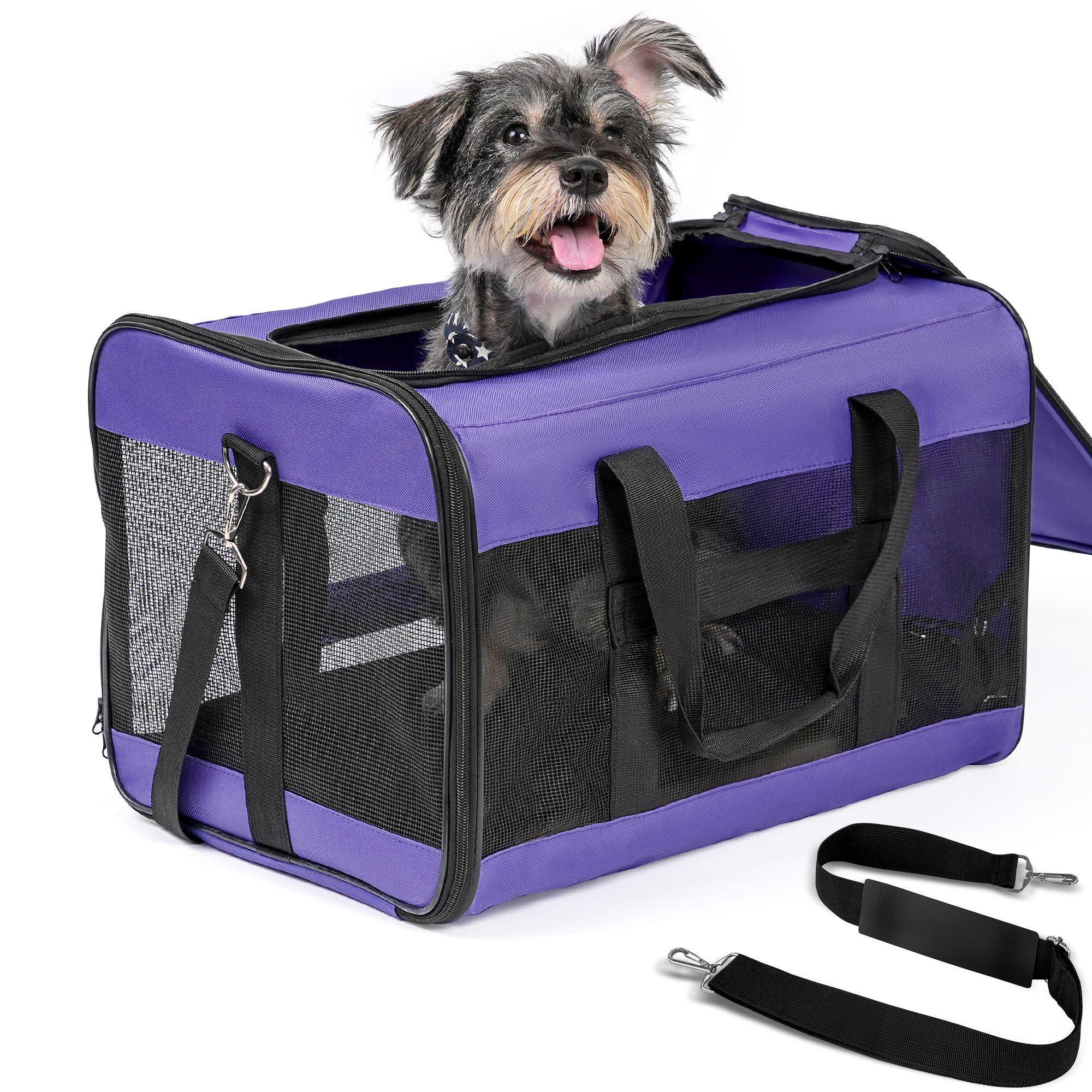 Conlun Soft-Sided Pet Carrier, Comfortable, Foldable, Up to 22 lbs ...
