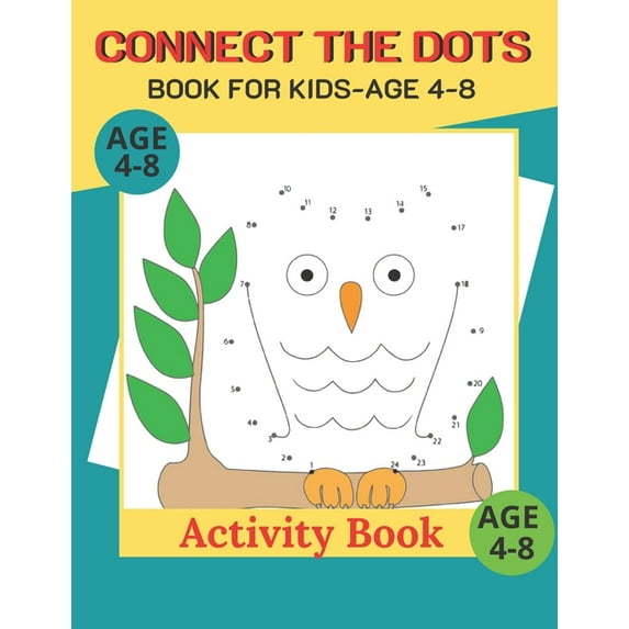 Connect the Dots Book for Kids Age 4-8 : Fun Connect With Dots Book For ...