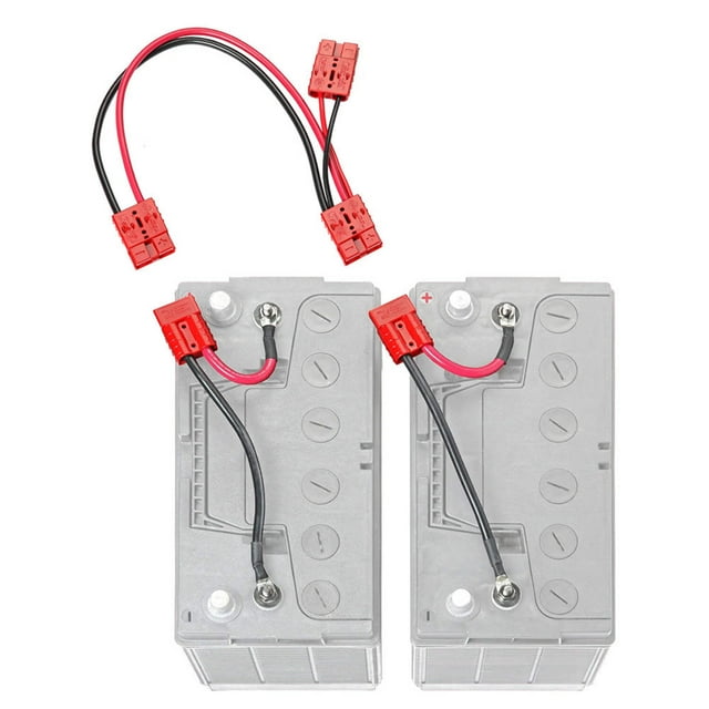 Connect-Ease 12V Dual Parallel Battery Connection Kit with Charger and ...