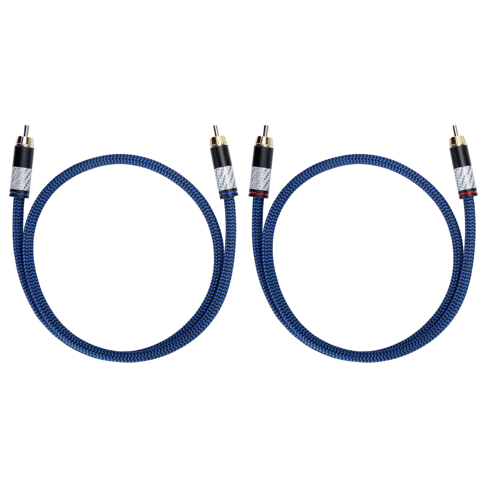 Connect Speakers, Amplifiers, CDs, Tube Amps 2-Way RCA Dual Head Audio ...