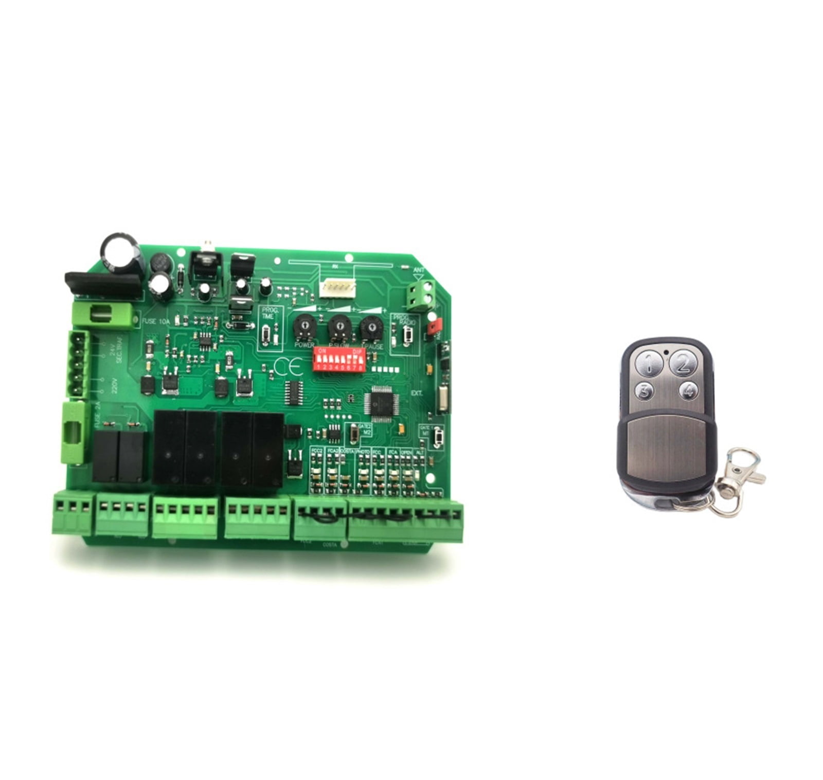 Connect Swing/slide DC24V/12V Gate Control Board With Dual Motor Speed ...