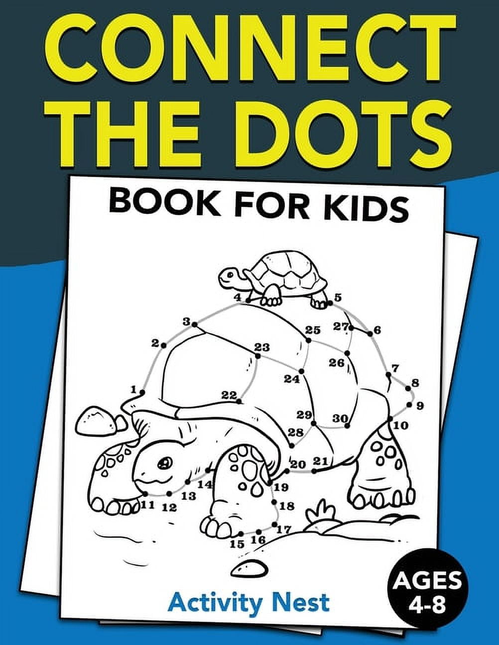 Connect The Dots Book For Kids Ages 4-8: Challenging and Fun Dot to Dot ...