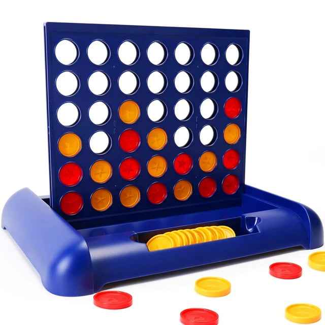 Connect of 4 in a Row, Board Games, Four in a Row Game, Recreational ...