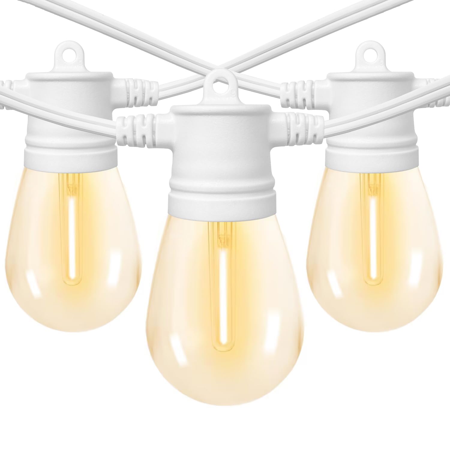 Connectable 100Ft Christmas Tree Lights - 8 Modes, 300 LED Warm White ...