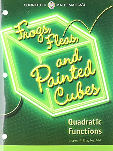 Pre-Owned Connected Mathematics 3 Student Edition Grade 8: Frogs, Fleas, and Painted Cubes ...
