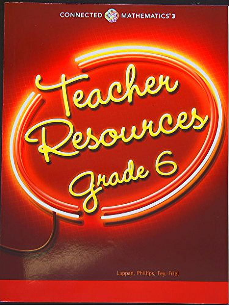 Pre-Owned Connected Mathematics 3: Teacher Resources, Grade 6 Paperback ...