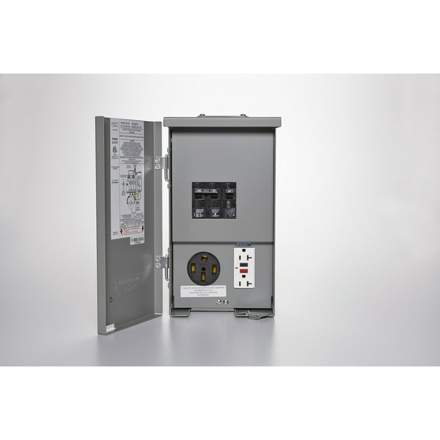 Connecticut Electric CESMPSC55GRHR 60A 120/240V Outdoor RV Panel Power ...