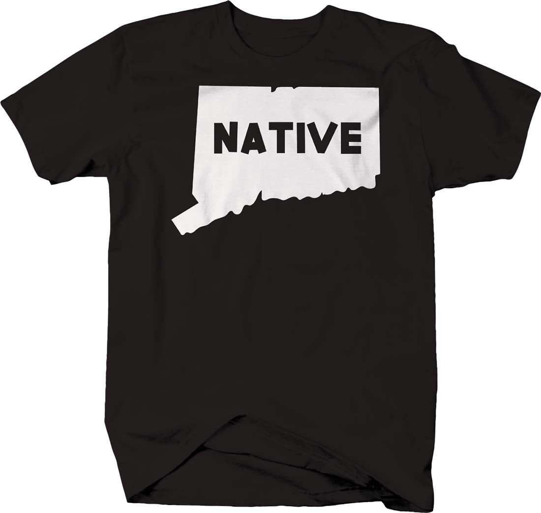 Connecticut Native Shirts for Men Large Dark Gray - Walmart.com