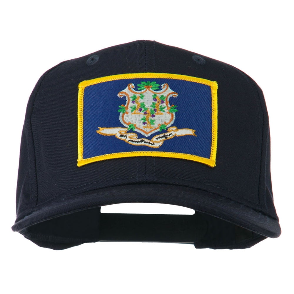 Connecticut State High Profile Patch Cap - Navy OSFM - Walmart.com