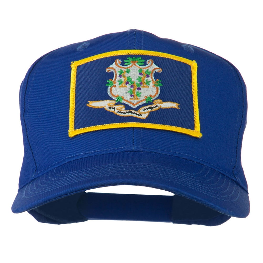 Connecticut State High Profile Patch Cap - Royal OSFM - Walmart.com