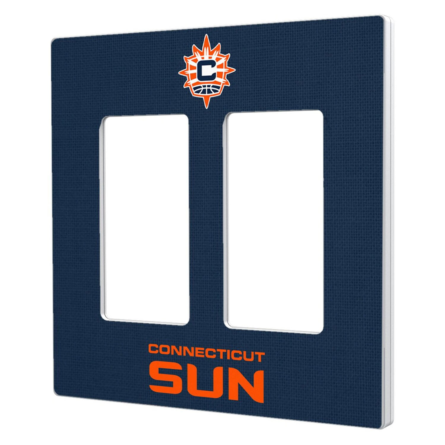 Connecticut Sun Solid Design Double Rocker Light Switch Plate - Walmart.com