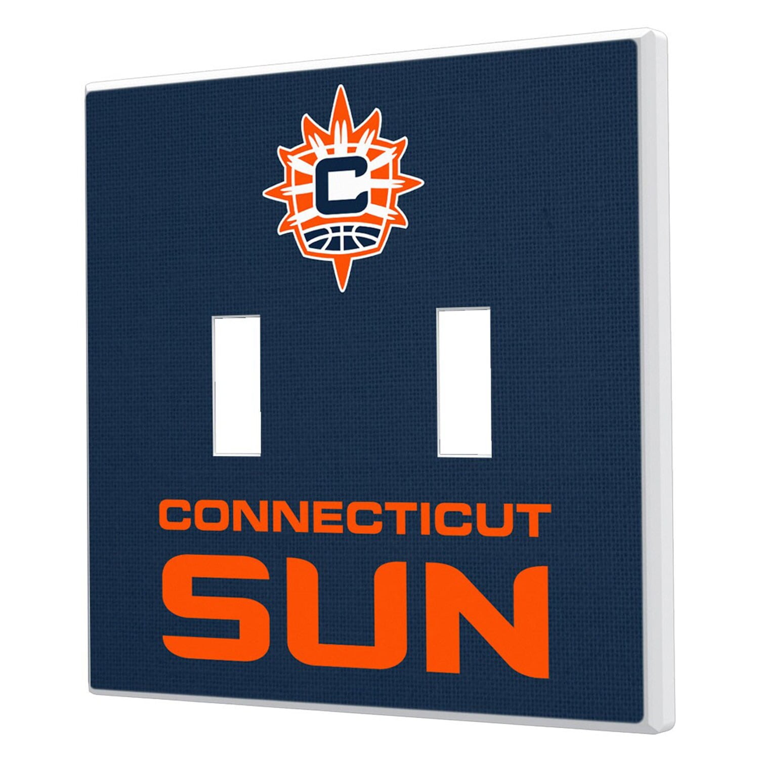Connecticut Sun Solid Design Double Toggle Light Switch Plate - Walmart.com
