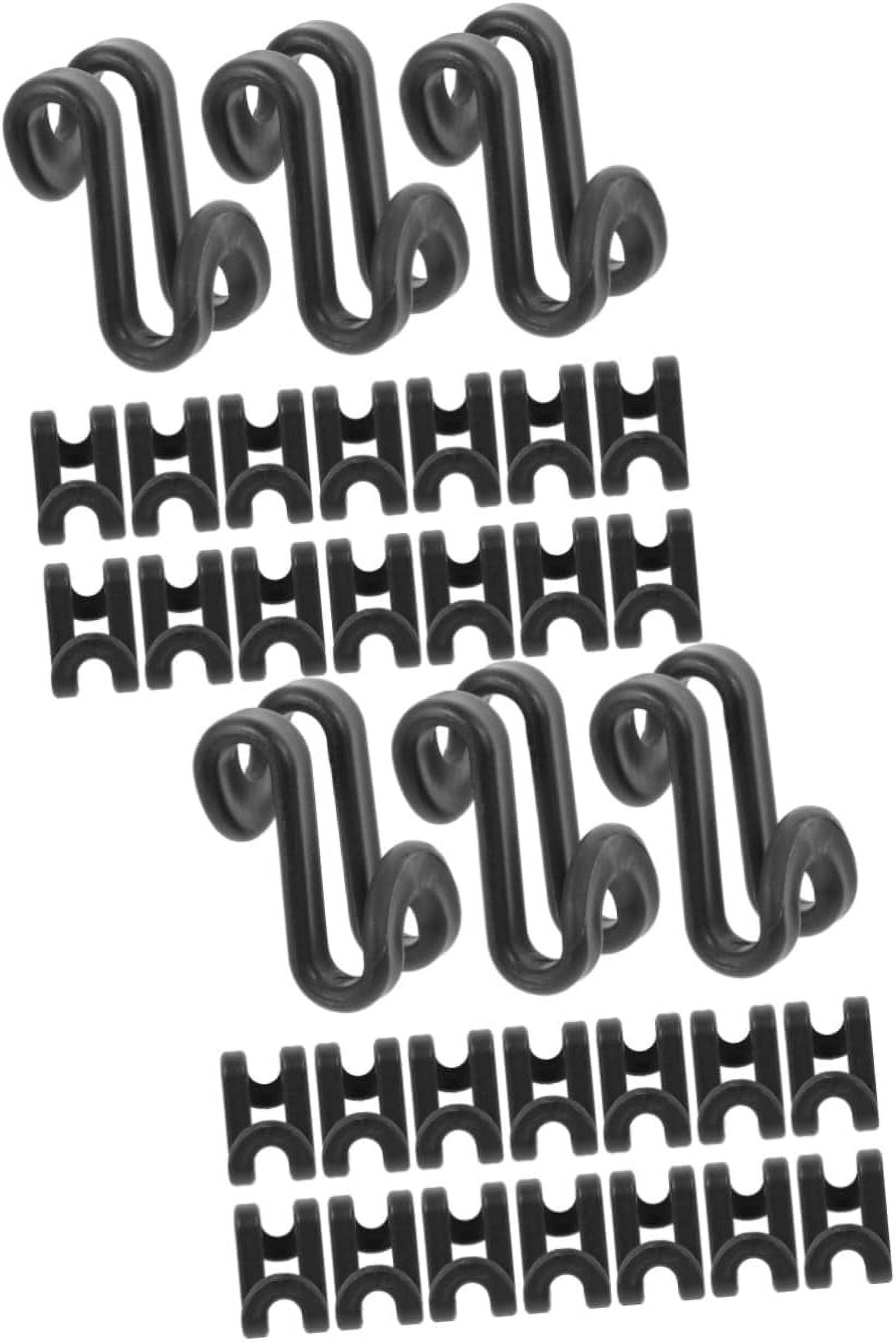 Connecting Buckle Hook 100 pcs Hanger Link Hook Heavy Duty Clothes ...